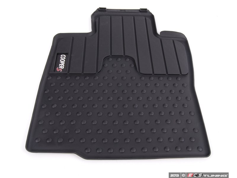 Genuine MINI - 51472181811 - Cooper "S" Logo Front Rubber Factory Floor ...