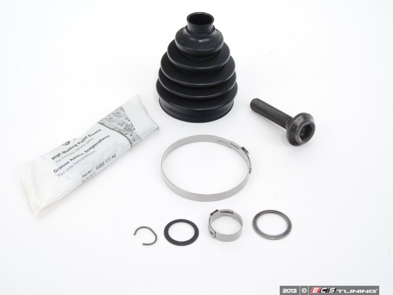 Genuine Volkswagen Audi - 4A0498203C - Front Outer CV Joint Boot Kit ...