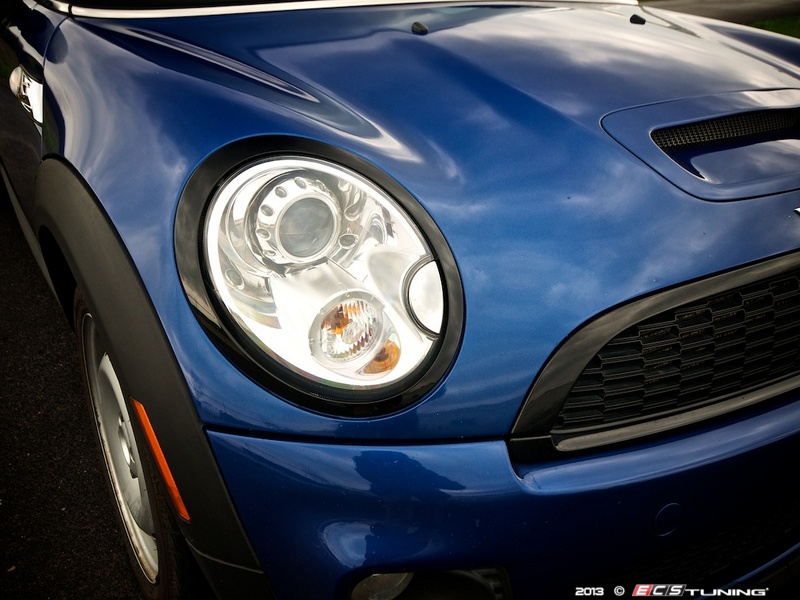 ECS News - MINI Headlight/Taillight Trim Kits - Jet Black