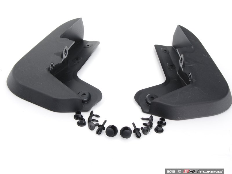 Genuine Volkswagen Audi - 8R0075111B - Front Splash Guards (8R0 075 111 B)