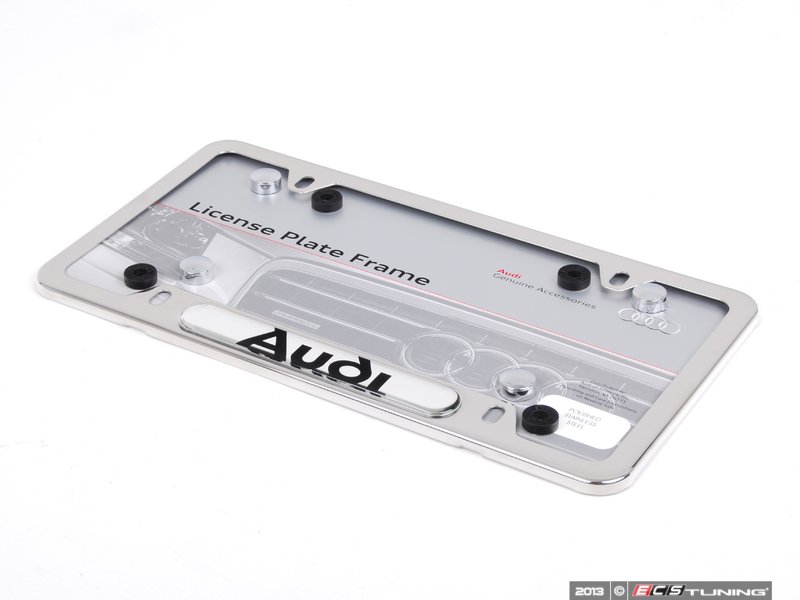 Audi Collection - ZAW355016 - Audi License Plate Frame - Chrome