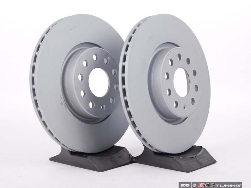 Assembled By ECS - 1K0698301AA - Front Brake Service Kit (312x25)