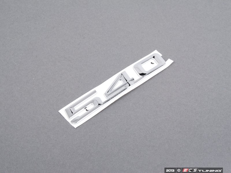 Genuine BMW - 51148148824 - 540 Emblem - (NO LONGER AVAILABLE) (51-14-8 ...