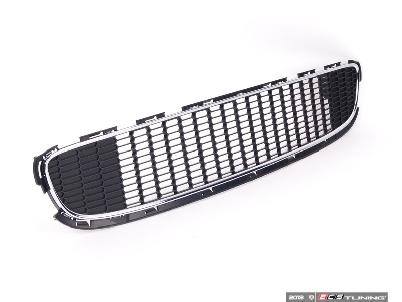 Genuine MINI - 51112755465 - Bumper Lower Grille Black With Chrome (51 ...