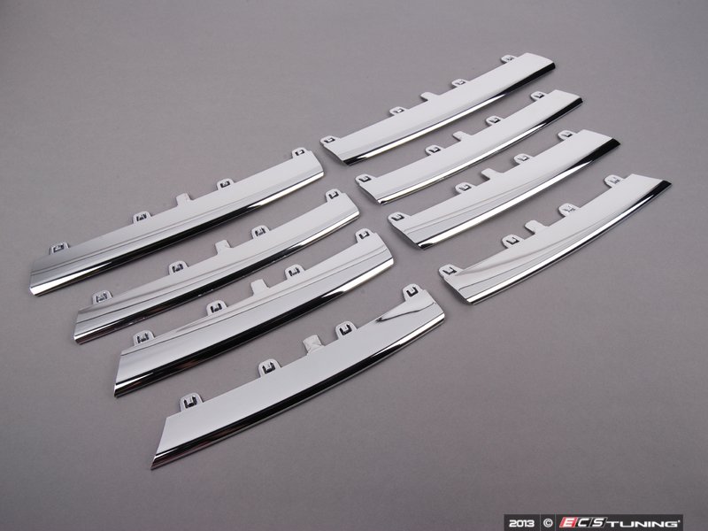 Genuine Volkswagen Audi - 1KM898653 - Chrome Insert Kit (1KM 898 653)