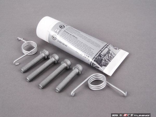 Genuine Volkswagen Audi - N91058702KT - Rear Pad & Rotor Installation ...