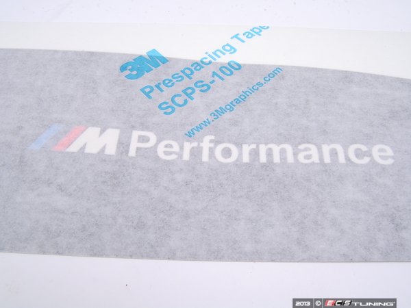 Genuine BMW M Performance - 51192240983 - F30 ///M Performance Decal