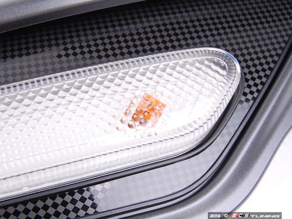 Genuine MINI - 51139806638 - Side Carrier Turn Signal Trim Black ...