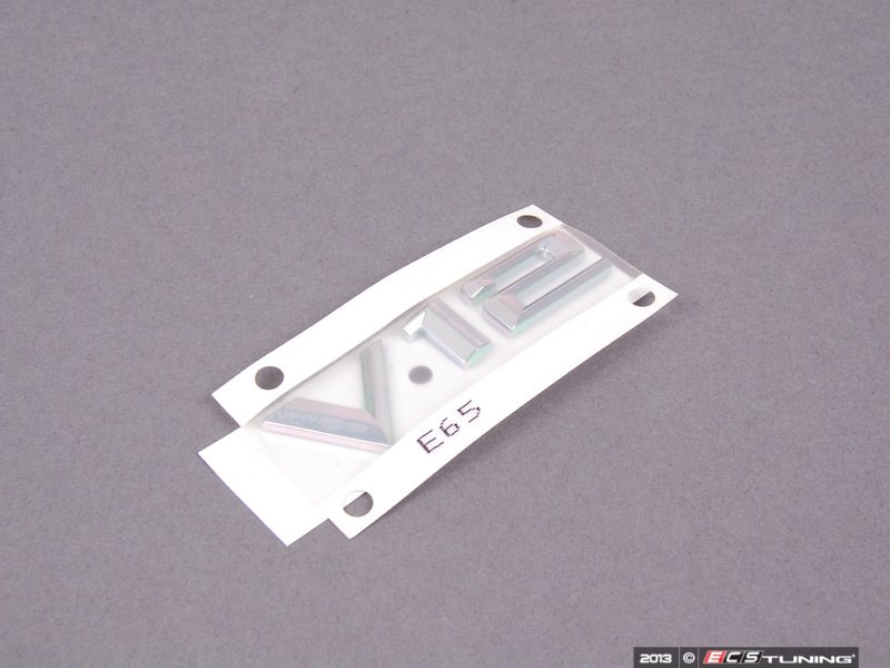 Genuine BMW - 51147033256 - V12 Emblem (51-14-7-033-256)