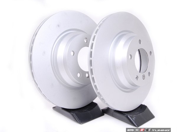 Genuine BMW - 34116854999KT - Front Brake Rotors - Pair (330x24)