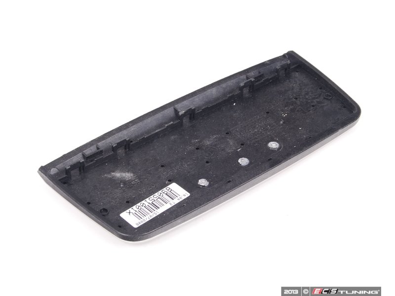 Genuine BMW - 51166951576 - Fine Brushed Aluminum Center Console Trim ...