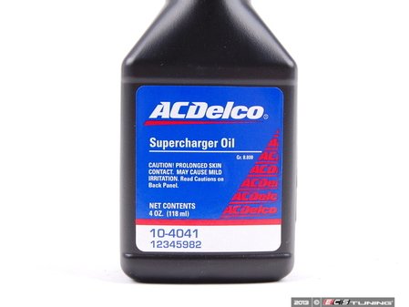 AC Delco - 12345982 - Supercharger Oil - 4oz