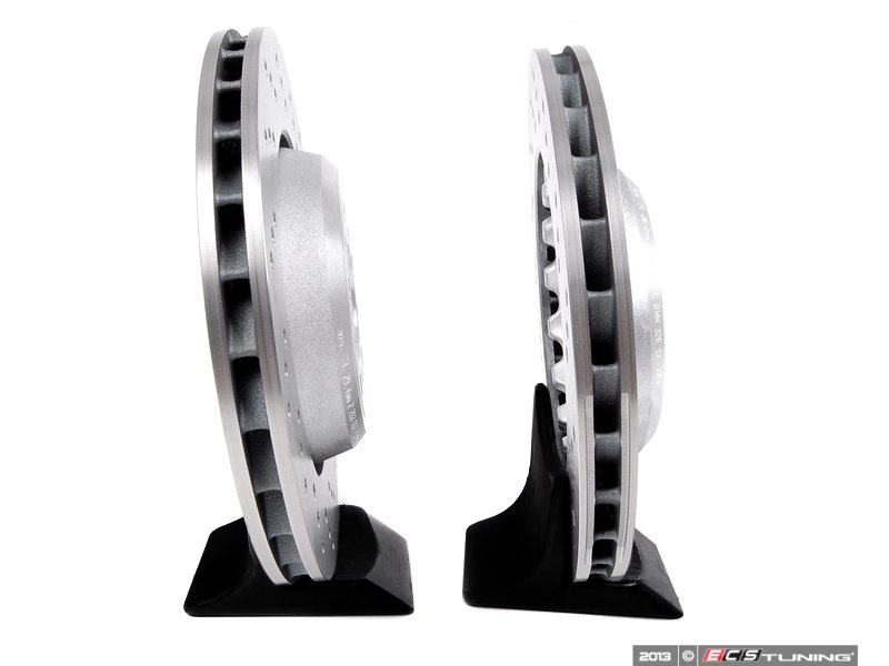 Genuine BMW - 34112283386.85kt - Front Brake Rotors - Pair (360x30 ...