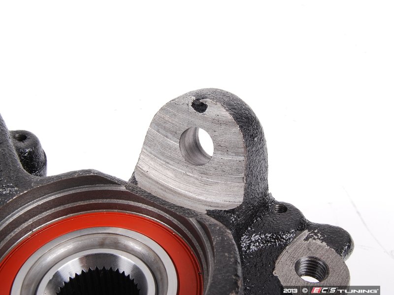 Assembled By ECS - 1J0407256AH - Front Wheel Bearing Housing Assembly ...