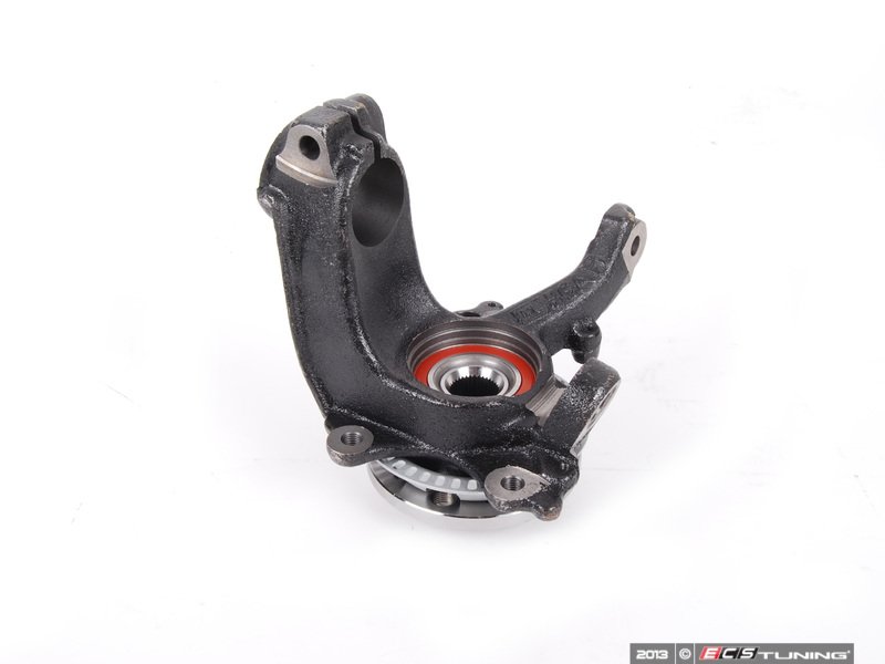 Assembled By ECS - 1J0407256AH - Front Wheel Bearing Housing Assembly ...