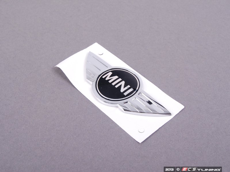 Genuine MINI - 51142755602 - Trunk Emblem (51-14-2-755-602)