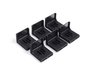 Genuine BMW - 82169404697 - E38 Mud Flap Set - Front (82-16-9-404-697)