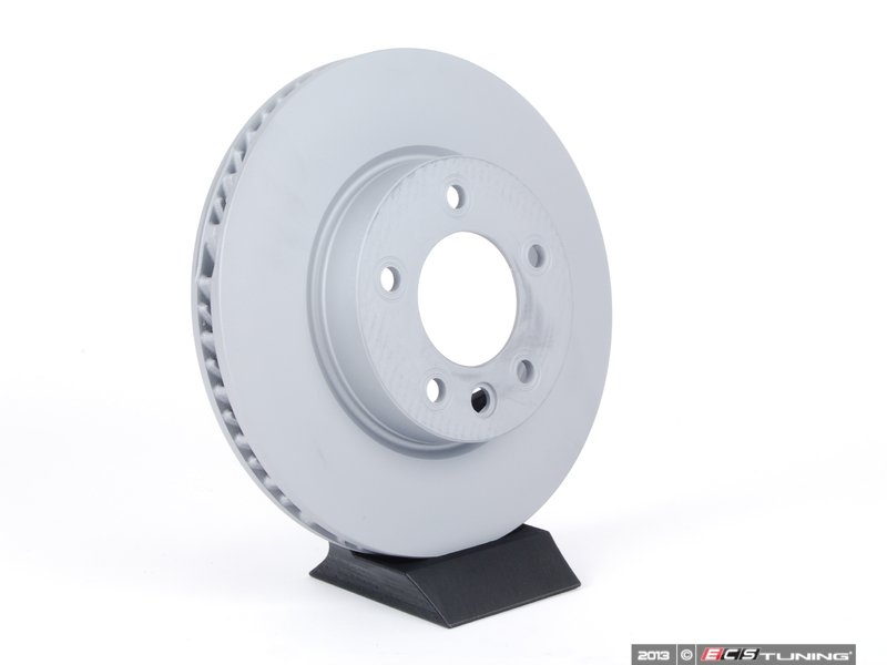 Zimmermann - 95535140241 - Front Right Brake Rotor - 12.9 In (330 MM ...