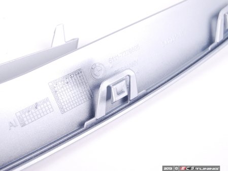 Genuine BMW - 51117279695 - Bumper Grille Trim - Left (51-11-7-279-695)