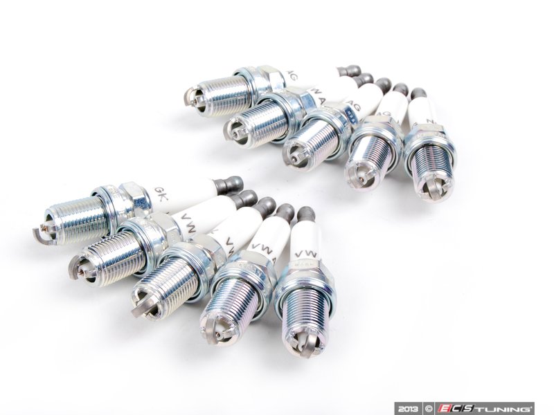 Genuine Volkswagen Audi - 101905621B-10 - Spark Plugs - Set Of Ten
