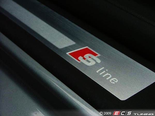 Genuine Volkswagen Audi - b7slinedskt - S-Line Door Sill Kit (b7s lin ...