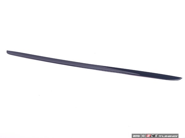 Genuine Porsche - 95851295501041 - Lower Rear Lid Moulding - Black