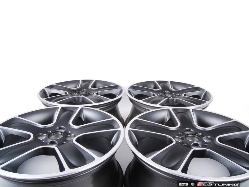 Genuine MINI - 36116784124KT - R111 Black Star Bullet Wheel 17" (4x100 ...