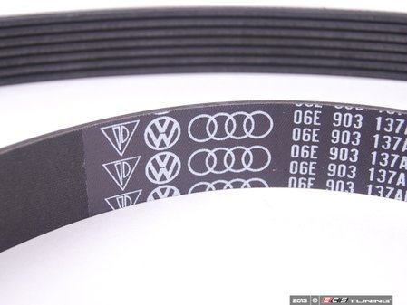 Genuine Volkswagen Audi - 06E903137AB - Supercharger Belt (06E 903 137 AB)