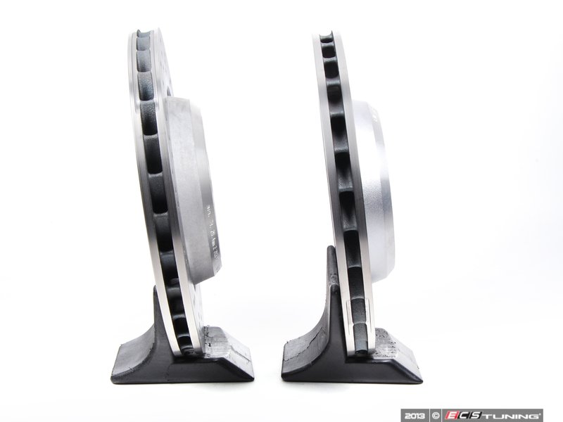 Genuine BMW - 34112283386.85kt - Front Brake Rotors - Pair (360x30 ...