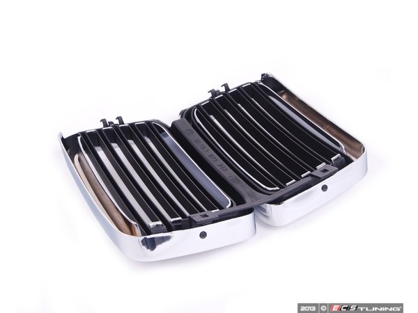 Genuine BMW - 51131873253 - E28 Kidney Grille Assembly (51-13-1-873-253)