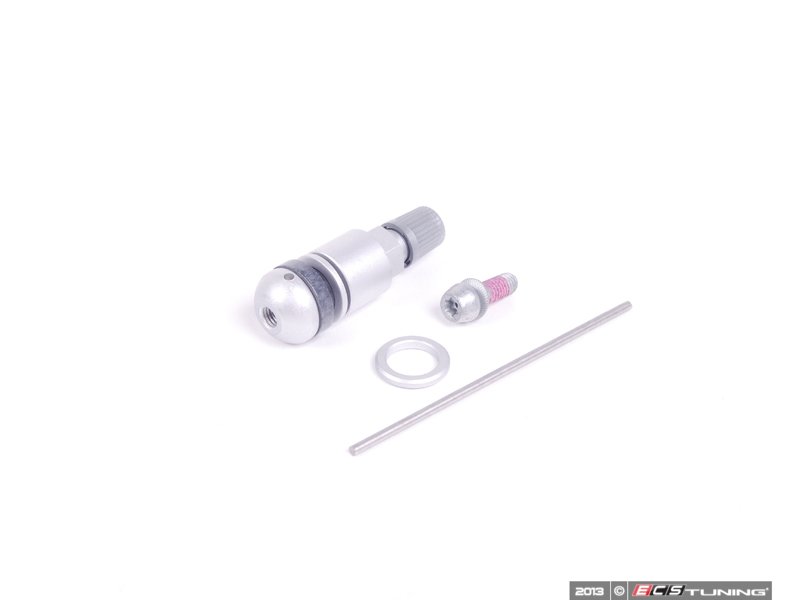 Huf - 36146792829 - Screw-In Metal Valve Stem - Silver