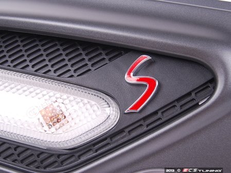 Genuine MINI - 51139804616 - Side Carrier Turn Signal Trim S Anthracite ...