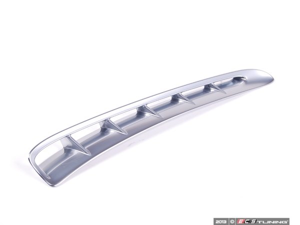 Genuine Porsche - 97050463401V09 - Front Fender Grille Trim - Alushine