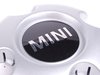 Genuine MINI - 36136862440 - Center Cap With MINI Logo In Wider Silver ...