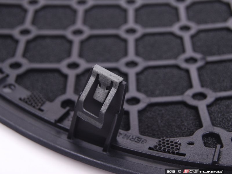 Genuine BMW - 51457899714 - Black Dashboard Speaker Cover (51-45-7-899-714)