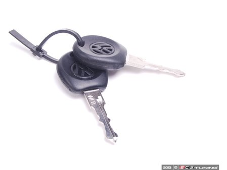 Genuine Volkswagen Audi - 1H6827571EB41 - Trunk Handle - with Keys (1H6 ...