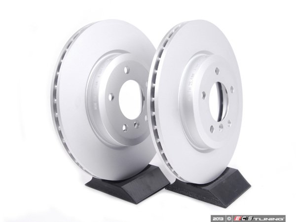 Genuine BMW - 34116864047KT - Front Brake Rotors - Pair (325x25)