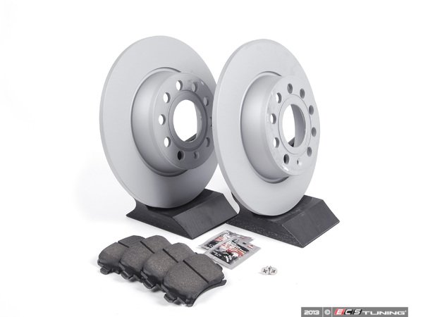 Assembled By ECS - 1K0615601AAKT2 - Rear Brake Service Kit