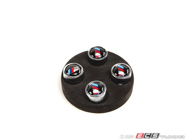 Genuine BMW - 36110421543 - ///M Valve Stem Cap - Set Of 4 (36-11-0-421 ...