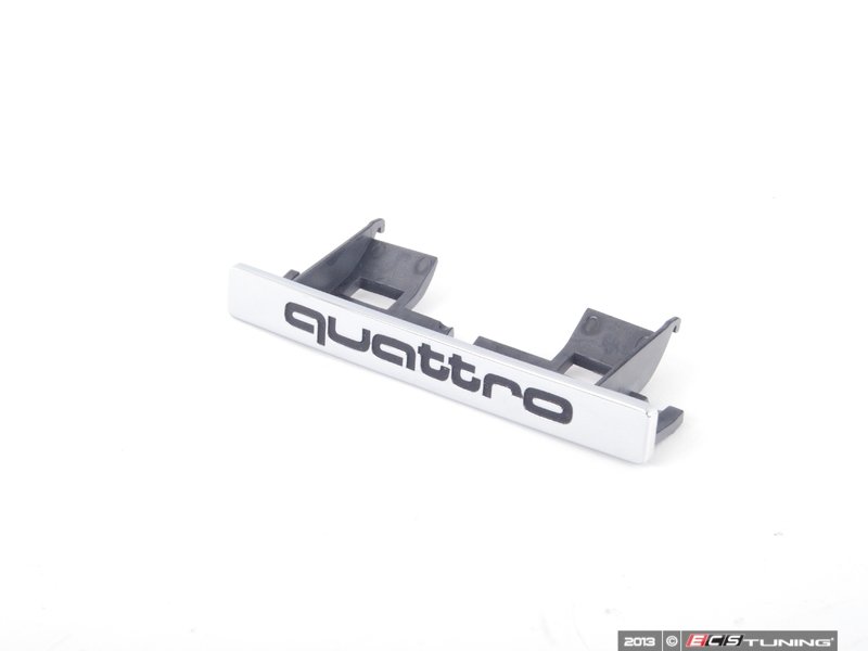 Genuine Volkswagen Audi - 8D0853736D2ZZ - 'Quattro' Grille Emblem ...
