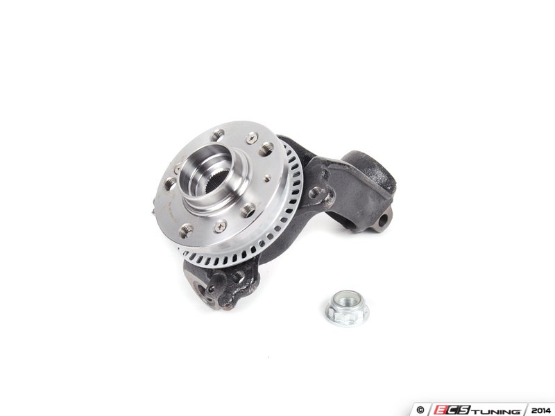 Assembled By ECS - 1J0407256AH - Front Wheel Bearing Housing Assembly ...