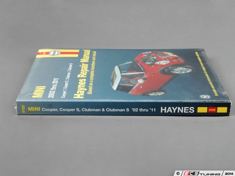 ECS News - MINI Cooper, Cooper S, JCW Haynes Repair Manual