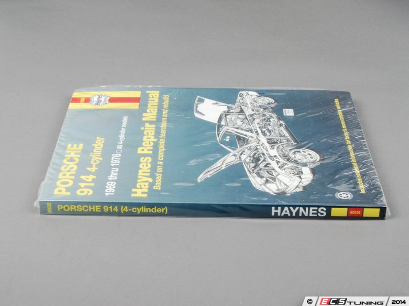 Haynes - 80025 - Haynes Repair Manual - Porsche 914 (4-Cylinder Models ...