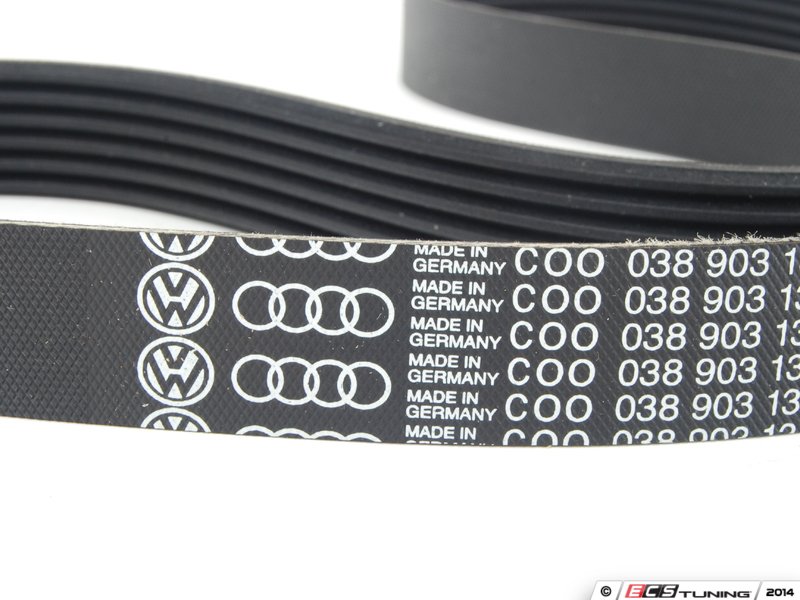 Genuine Volkswagen Audi - 038903137G - Accessory Belt - (NO LONGER ...