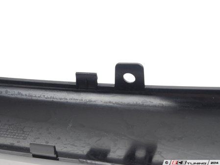 Genuine MINI - 51127112153 - Rear Bumper Trim - Black (51-12-7-112-153)