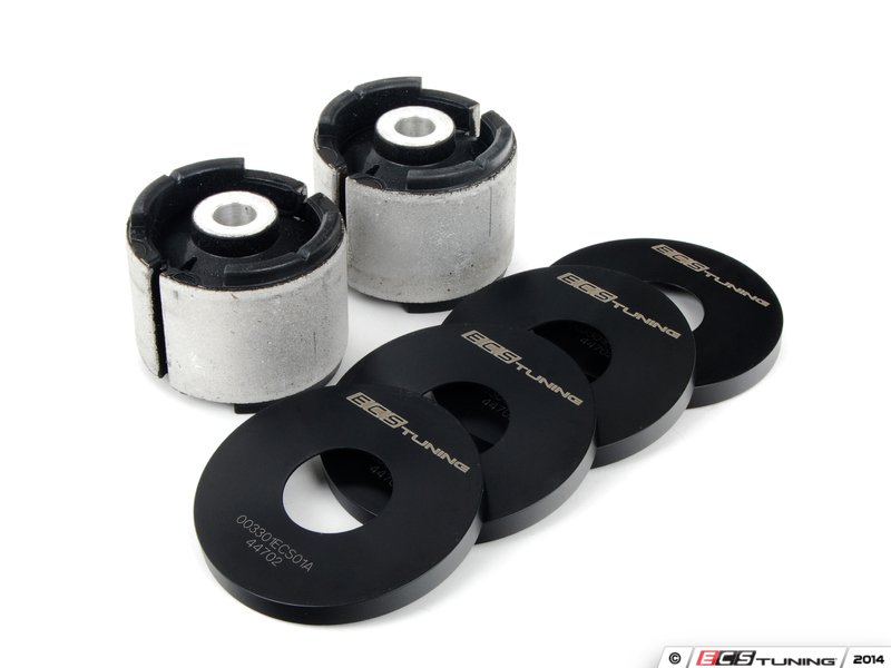 Assembled By ECS - 33326770817kt2 - OE M3 Rear Trailing Arm Bushings ...