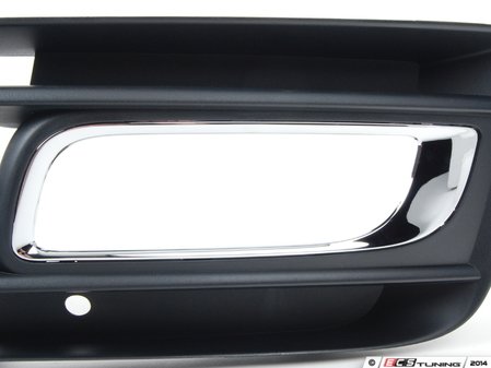 Genuine Volkswagen Audi - 4E0807679K - Air Guide Left Grille - Black ...