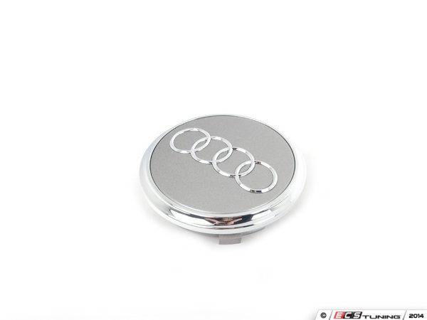 Genuine Volkswagen Audi - 4L06011707ZJ - Center Cap - Grey Metallic ...