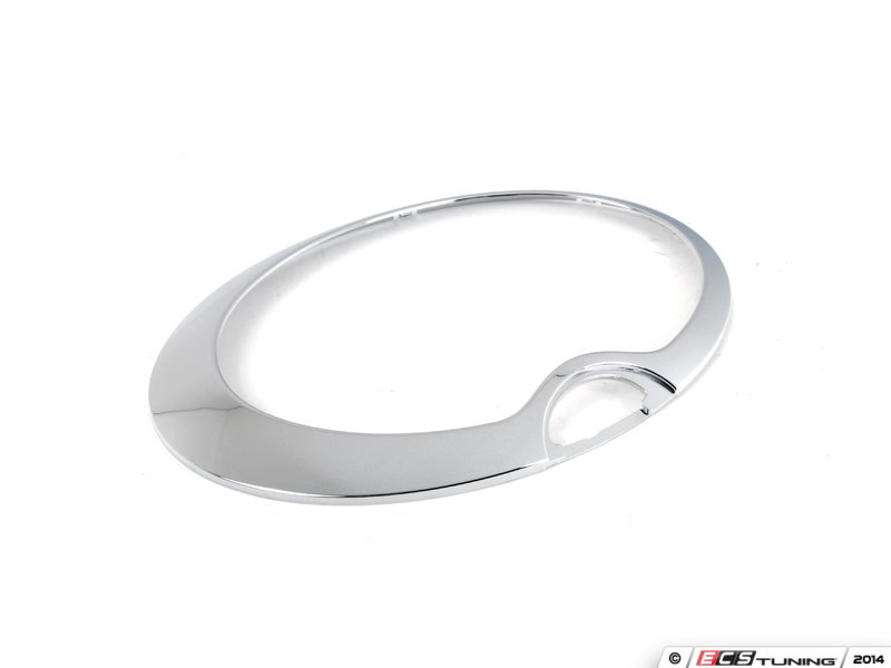 Genuine MINI - 63126917837 - Chrome Headlight Ring - Left (63-12-6-917-837)