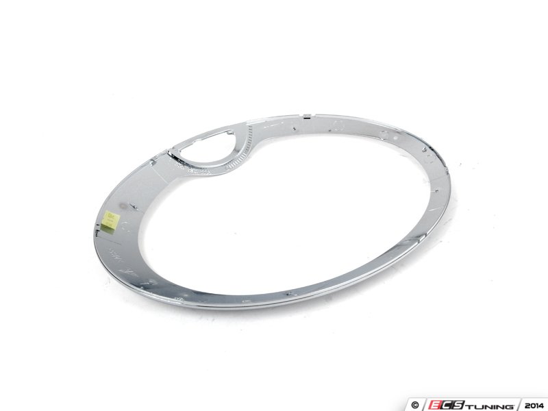Genuine MINI - 63126917837 - Chrome Headlight Ring - Left (63-12-6-917-837)